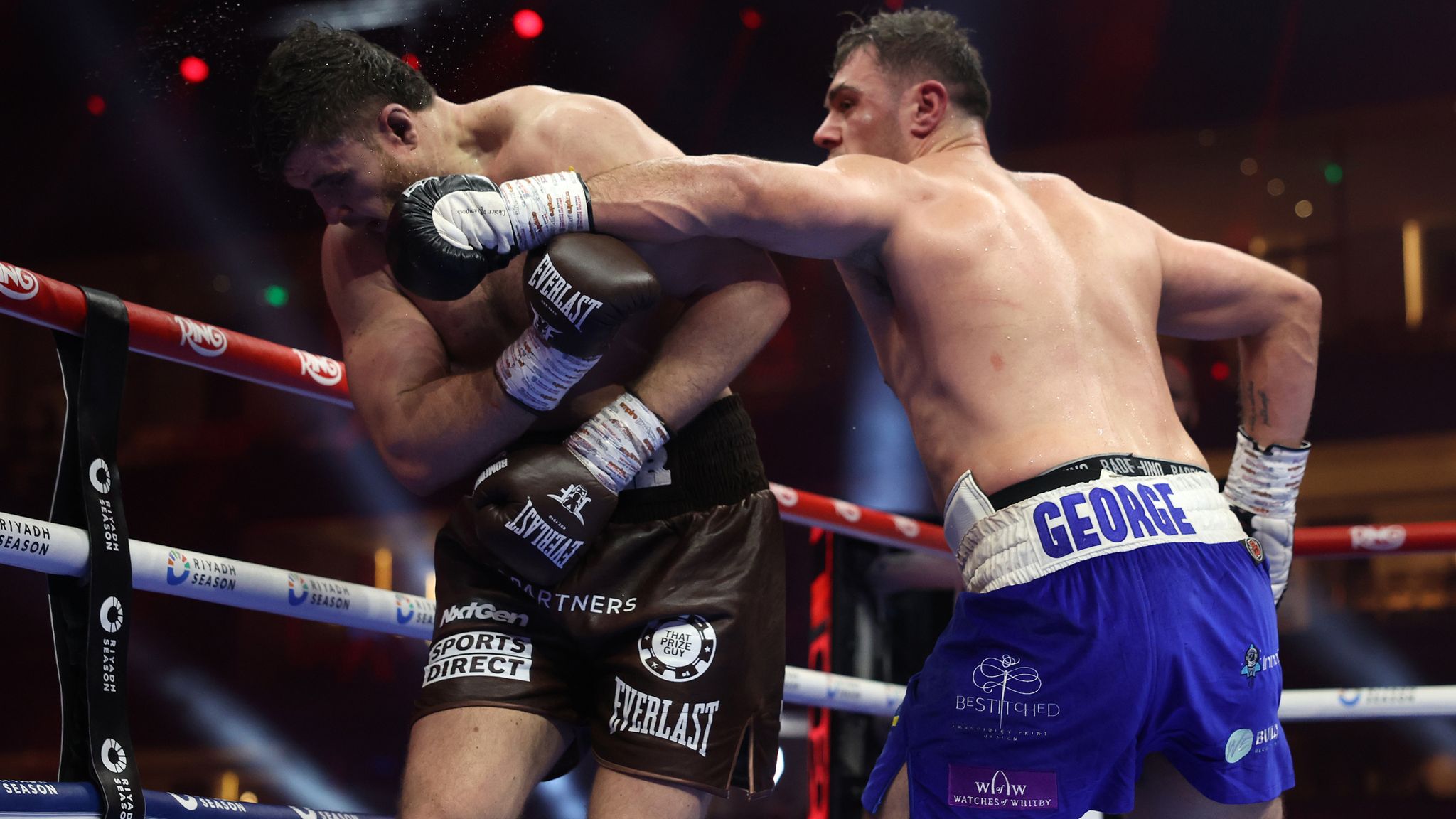 Usyk vs Fury 2: David Allen drops Johnny Fisher only to lose ...