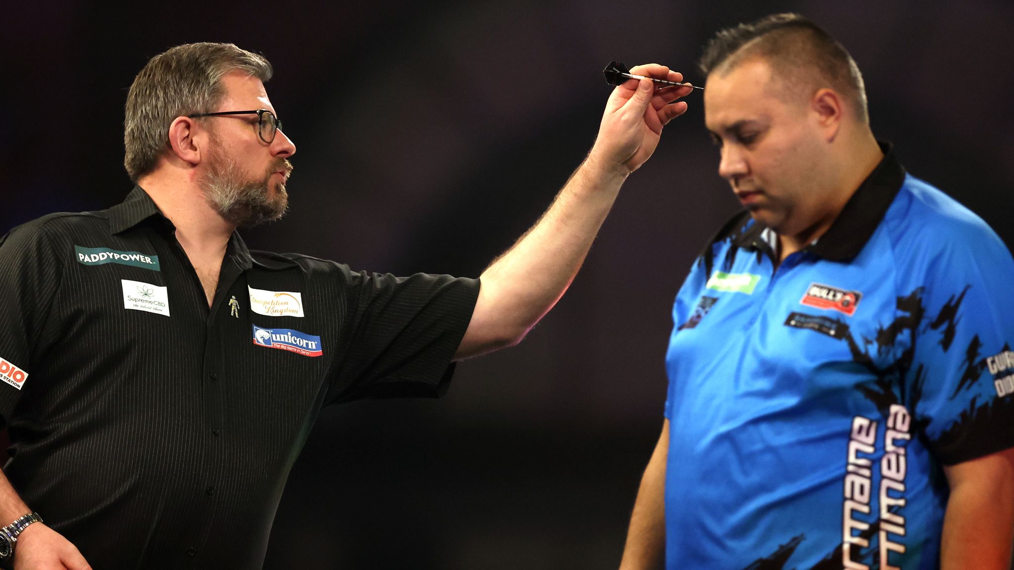 World Darts Championship: James Wade thrashed by Jermaine Wattimena for ...