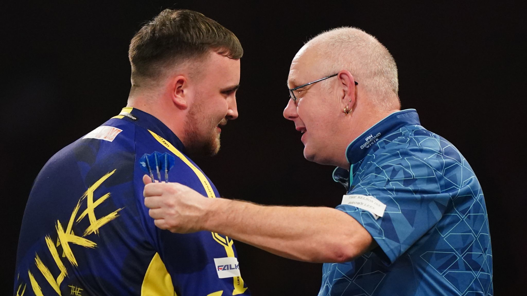 World Darts Championship: Luke Littler beats Ian White as Michael van ...