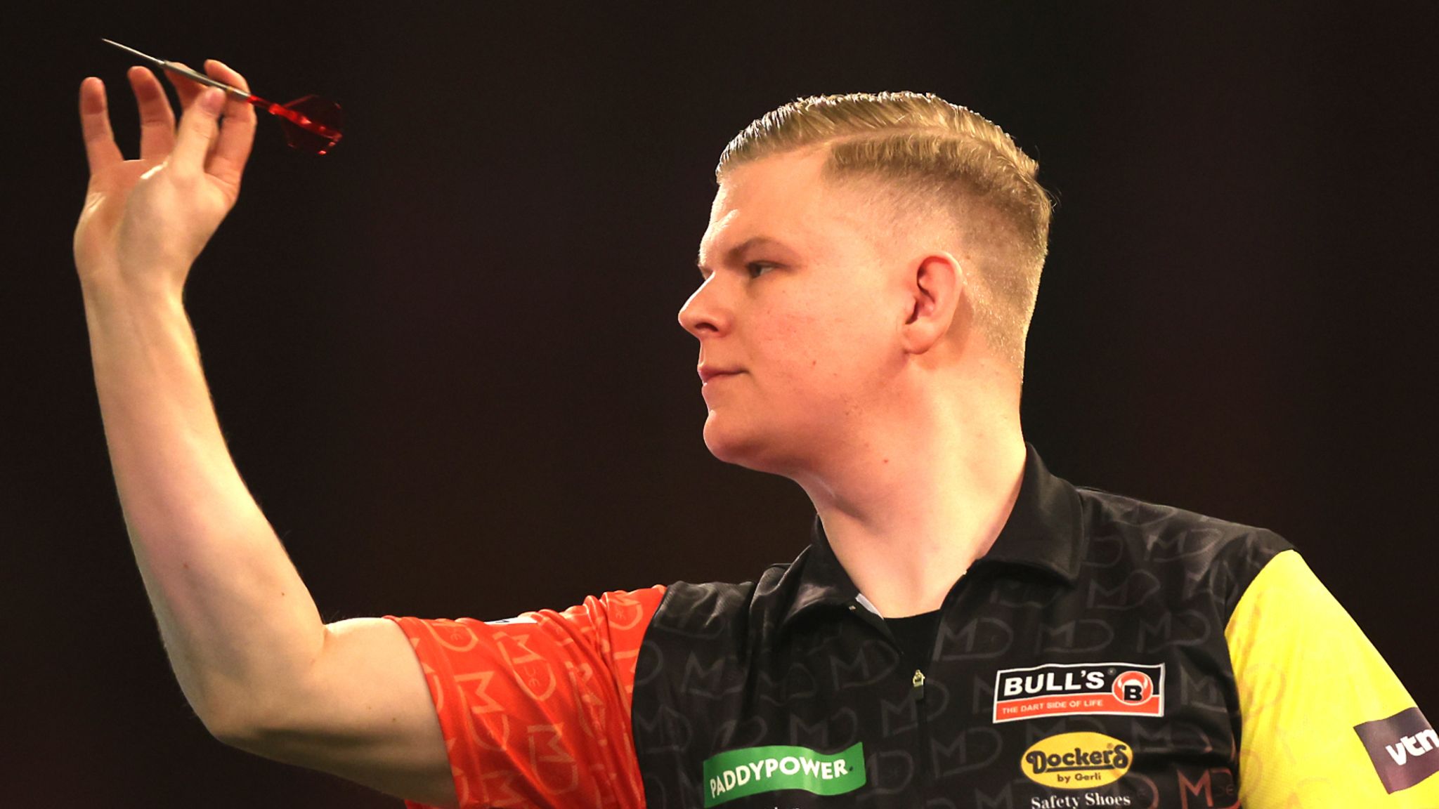 Belgian Darts Open: Ryan Searle sets up Luke Littler showdown as Mike ...