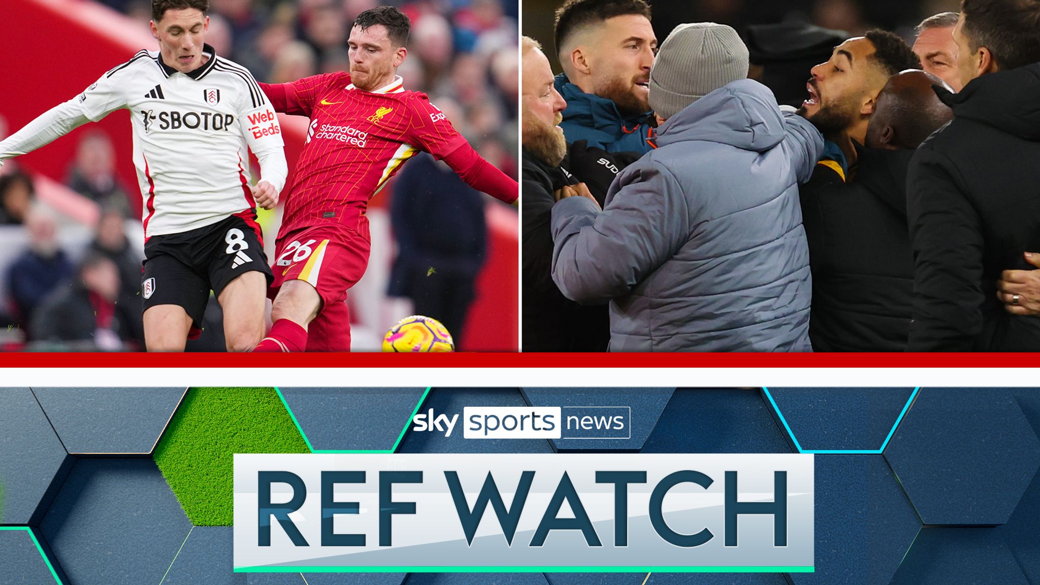 Ref Watch: Liverpool defender Andy Robertson should not have been sent ...