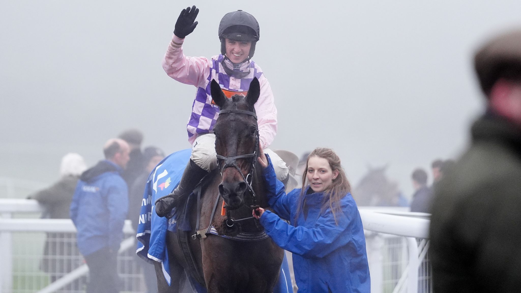 Welsh Grand National: Val Dancer digs deep for Chepstow gold for Mel ...