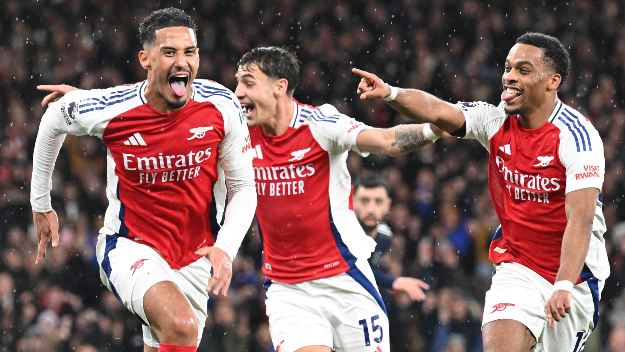 Arsenal 2 - 0 Man Utd - Match Report & Highlights