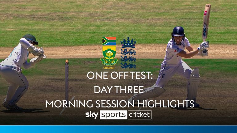 South Africa vs England | One off Test, Day 3 first session highlights ...
