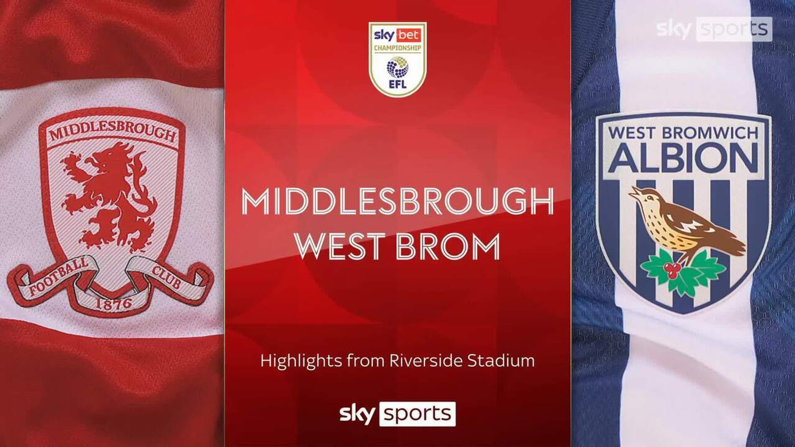 Middlesbrough 2 - 0 West Brom - Match Report & Highlights