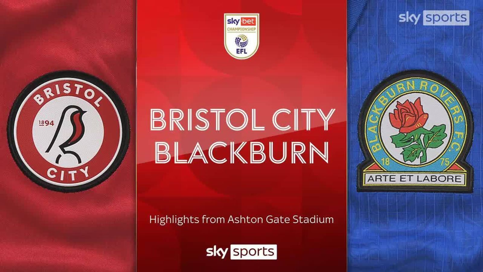 Bristol City 2 - 1 Blackburn - Match Report & Highlights