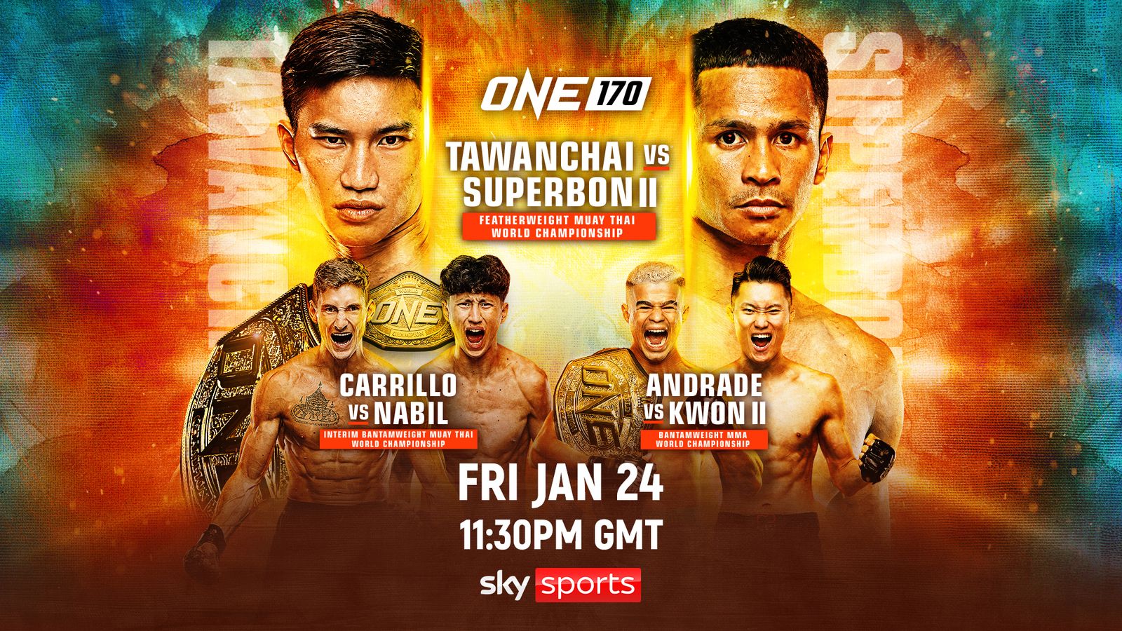 ONE Championship | ONE 170 | WWE News | Sky Sports