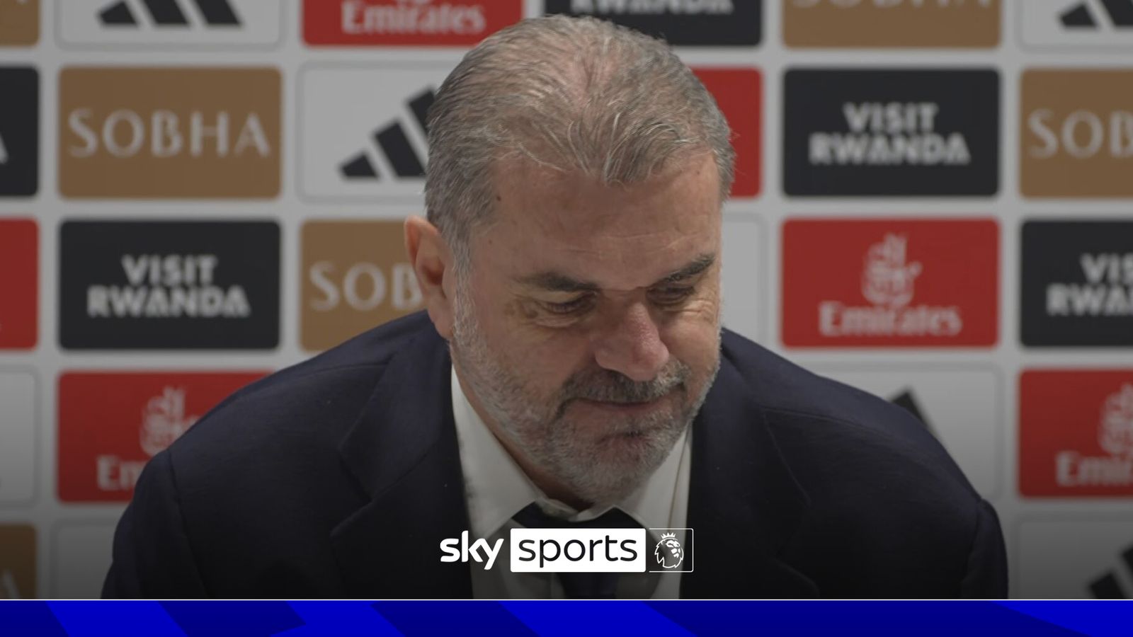 Ange Postecoglou after Arsenal defeat in north London derby: Spurs form unacceptable, we need to ...