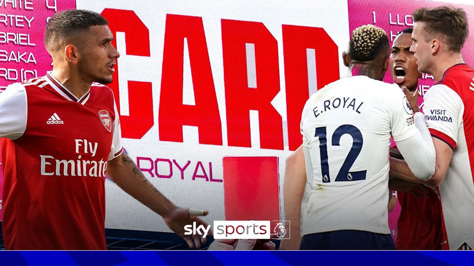 Arsenal vs Tottenham: Most HEATED red cards in the North London derby ...