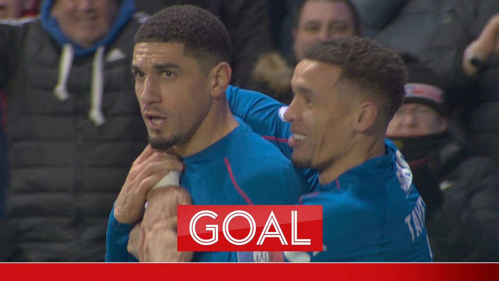 Leon Balogun adds a second for Rangers with a header at the back post ...