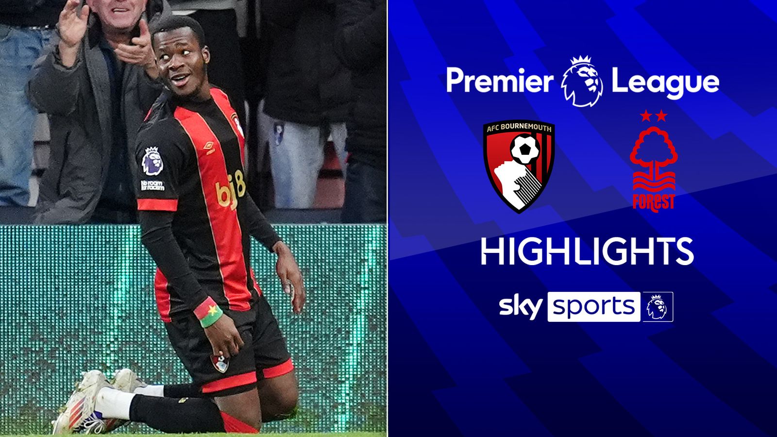Bournemouth 5-0 Nottingham Forest | Premier League highlights ...