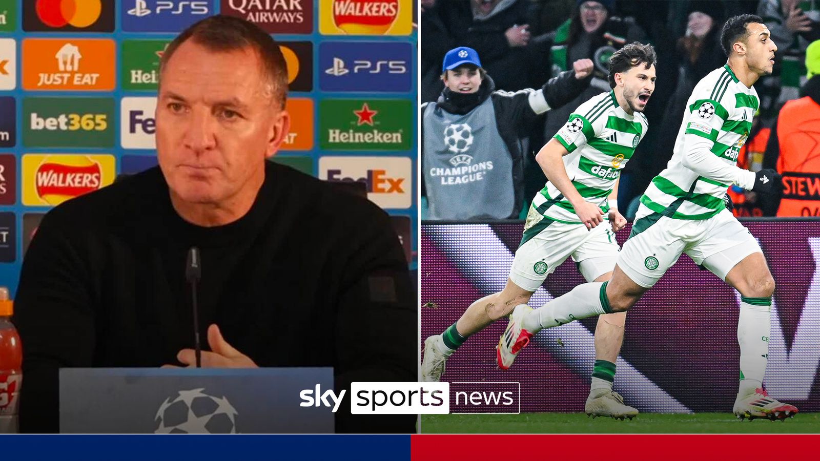 Brendan Rodgers proud as Celtic secure Champions League play-off ...