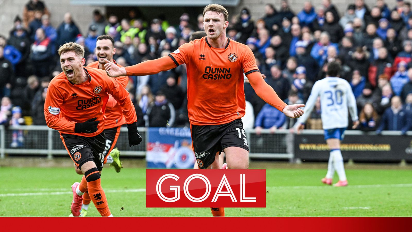Dundee Utd 1 - 3 Rangers - Match Report & Highlights
