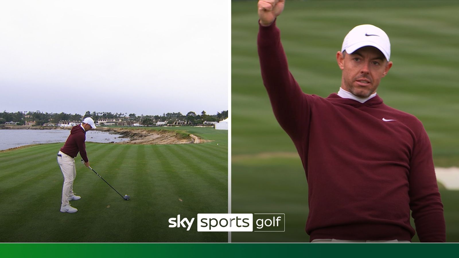 Rory McIlroy eagles the last to move within six of leader Sepp Straka ...