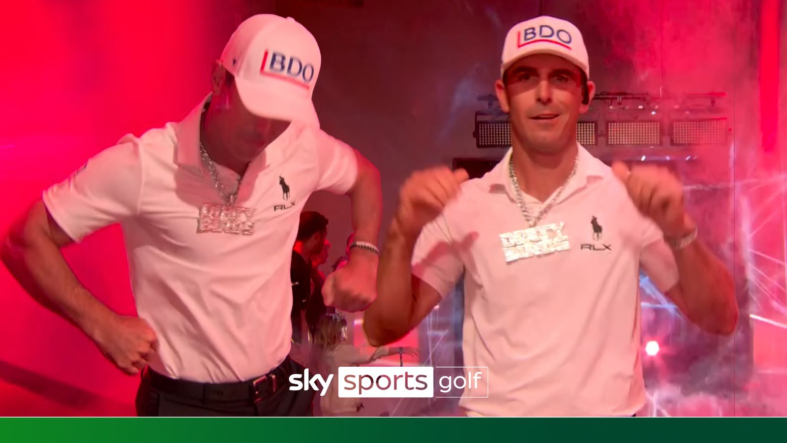 Billy Horschel HILARIOUSLY dances his way into the SoFi Center for TGL ...