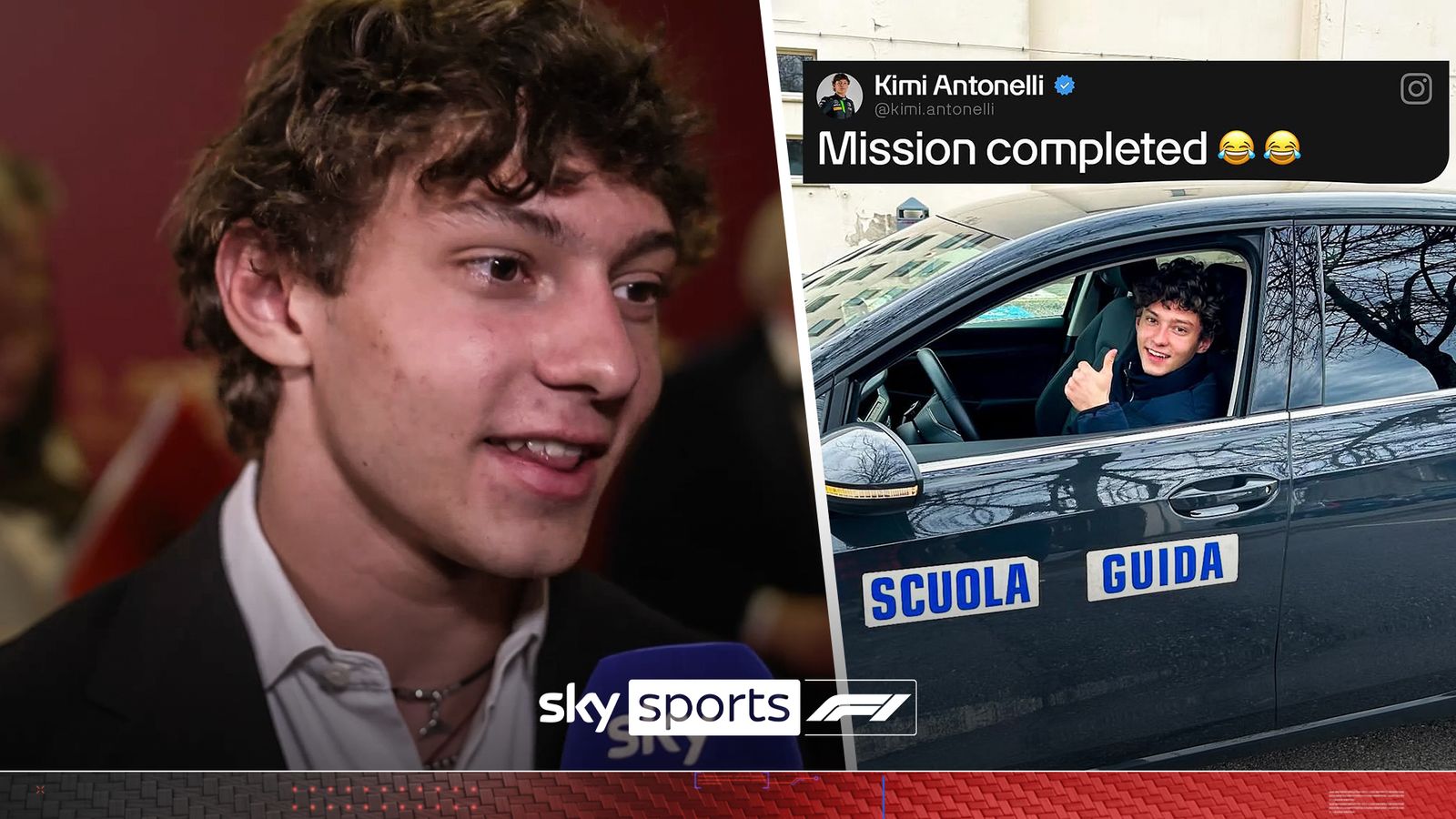 Mercedes driver Andrea Kimi Antonelli rejects Lewis Hamilton comparison ahead of debut Formula 1 ...