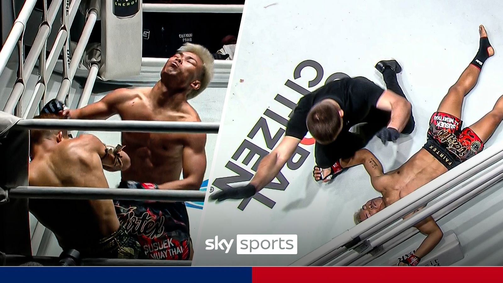 ONE Friday Fights 94: Kritpet puts Susuek to sleep | WWE News | Sky Sports