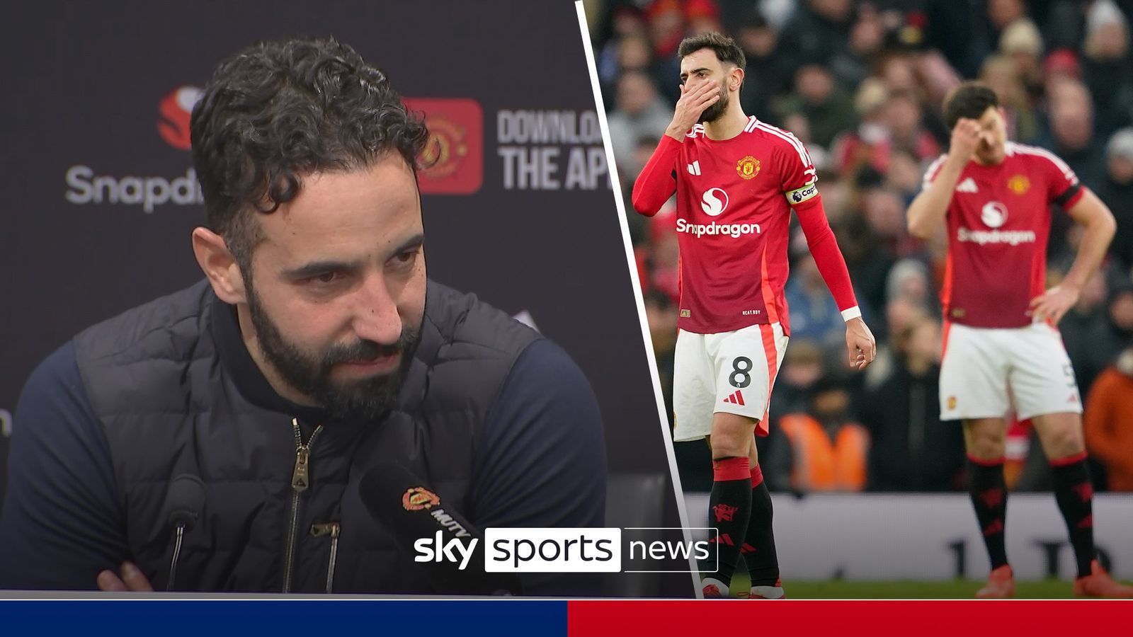 Ruben Amorim: We might be the worst Manchester United team in history | Football News | Sky Sports