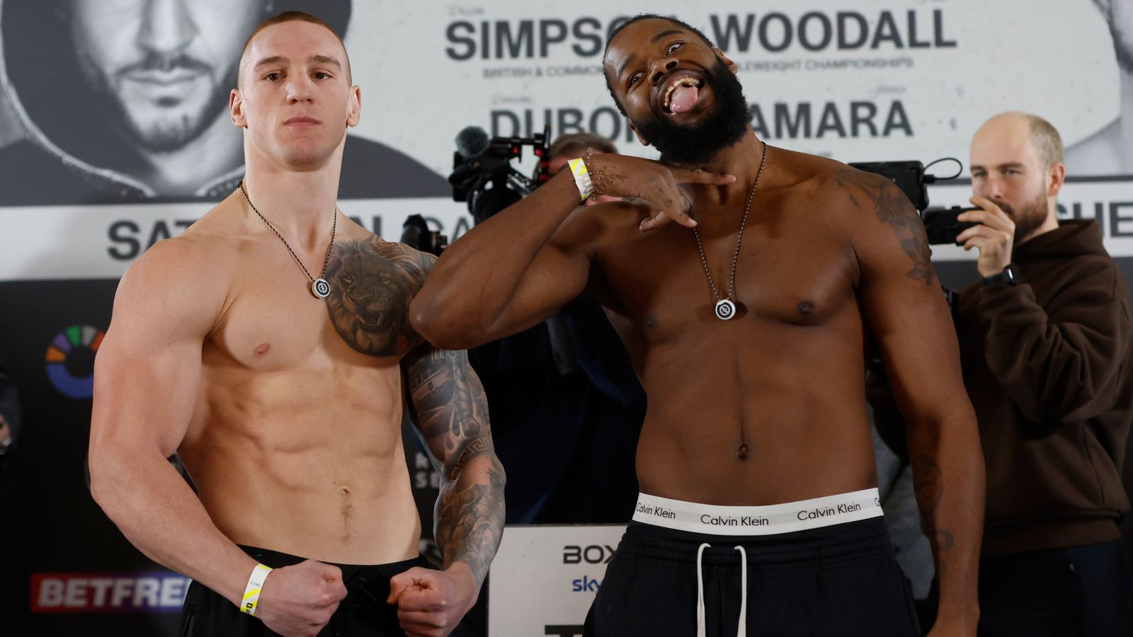 Caroline Dubois and Jessica Camara go nose-to-nose in weigh-in confrontation ahead of ...