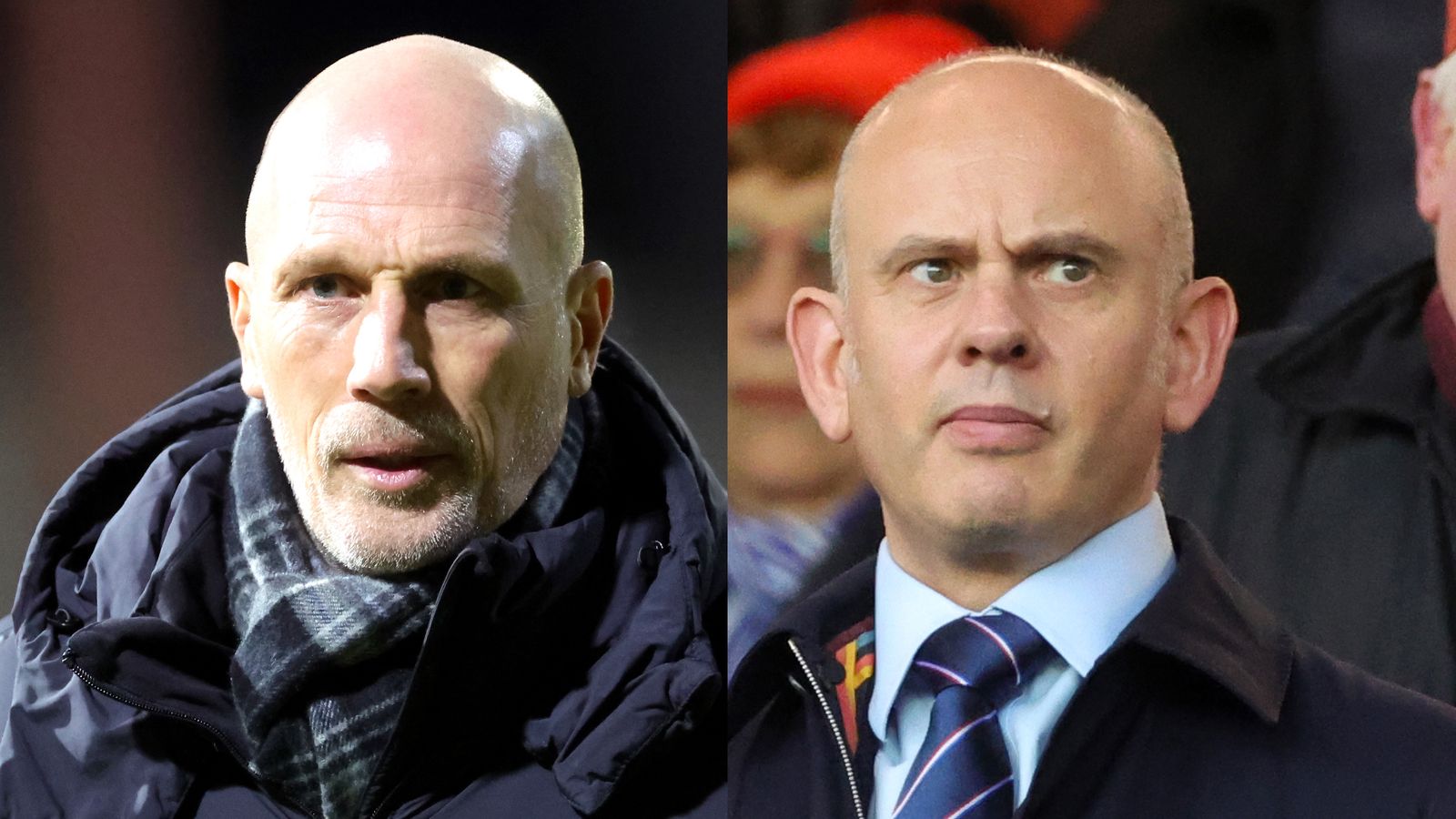 Rangers CEO Patrick Stewart backs manager Philippe Clement, reveals ...