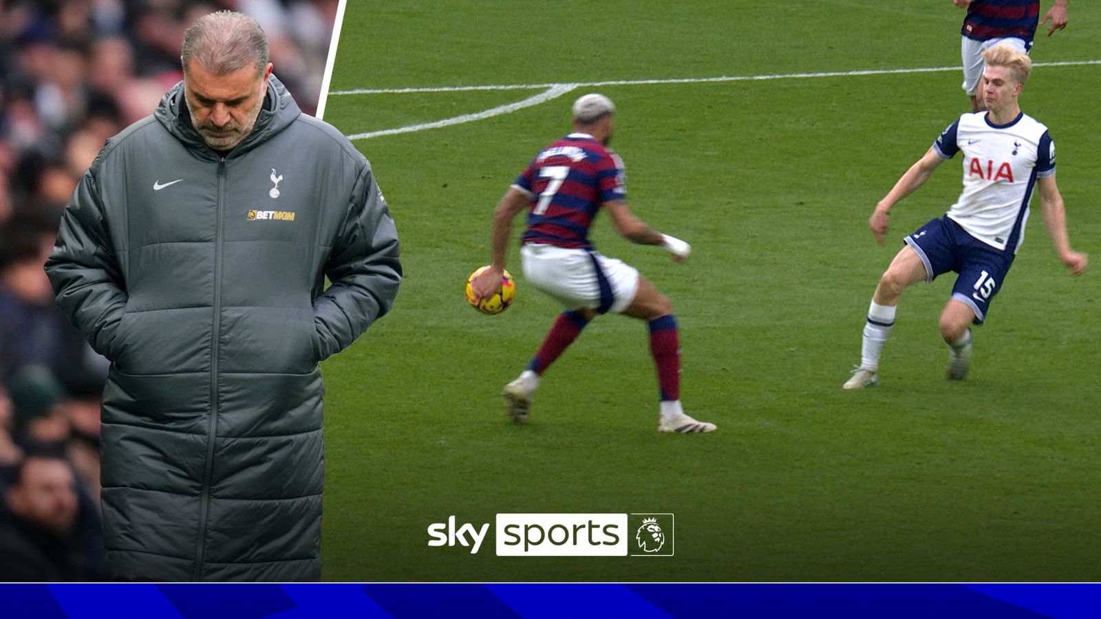 Ange Postecoglou rages after Anthony Gordon goal | 'I'm angry, it's not ...