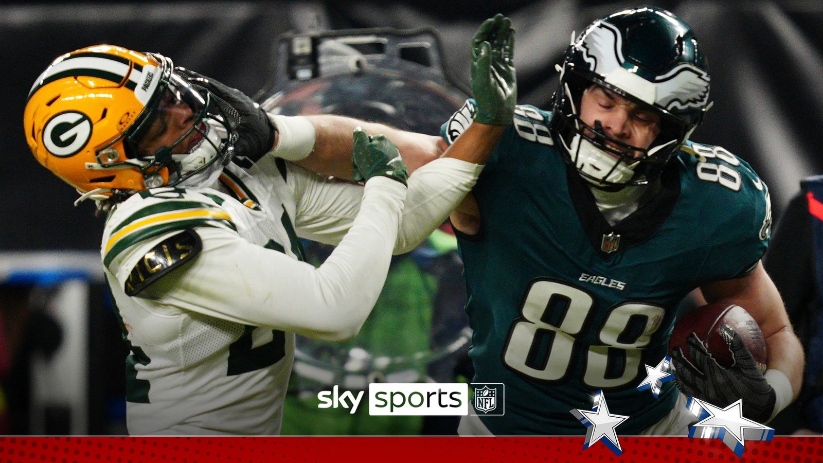Philadelphia Eagles' Dallas Goedert muscles his way to a TD! | NFL News ...
