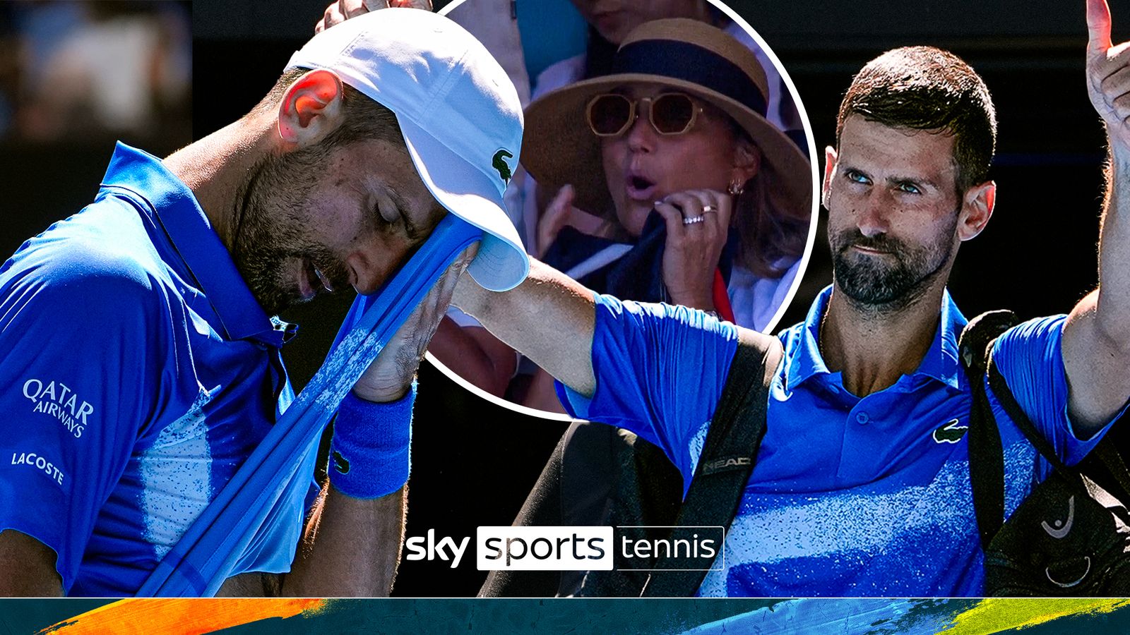 Australian Open: Novak Djokovic quits semi-final due to torn muscle in left leg after one set ...