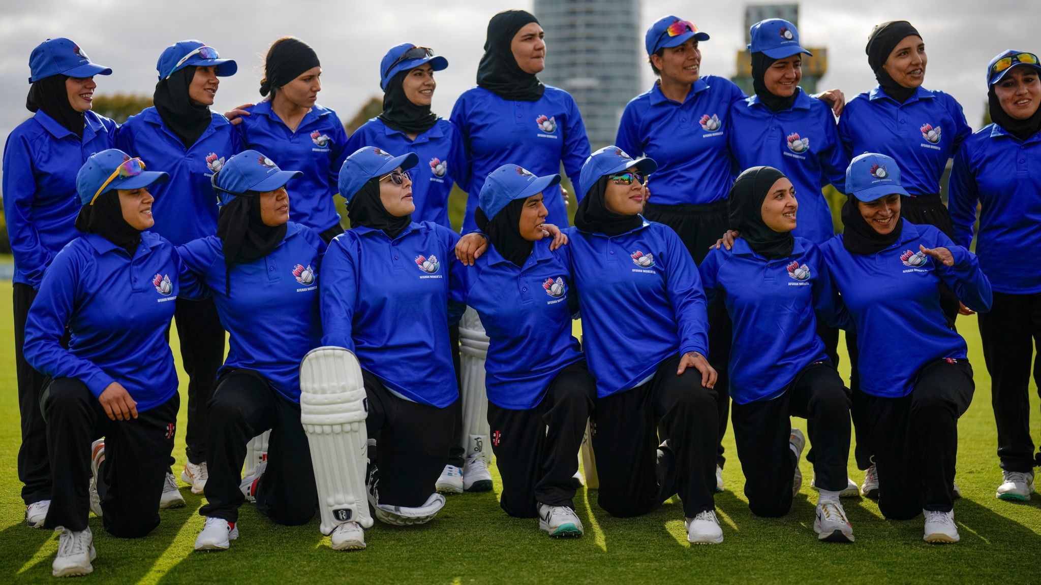 Afghanistan cricket: Women's side play first cricket match since fleeing country after Taliban ...