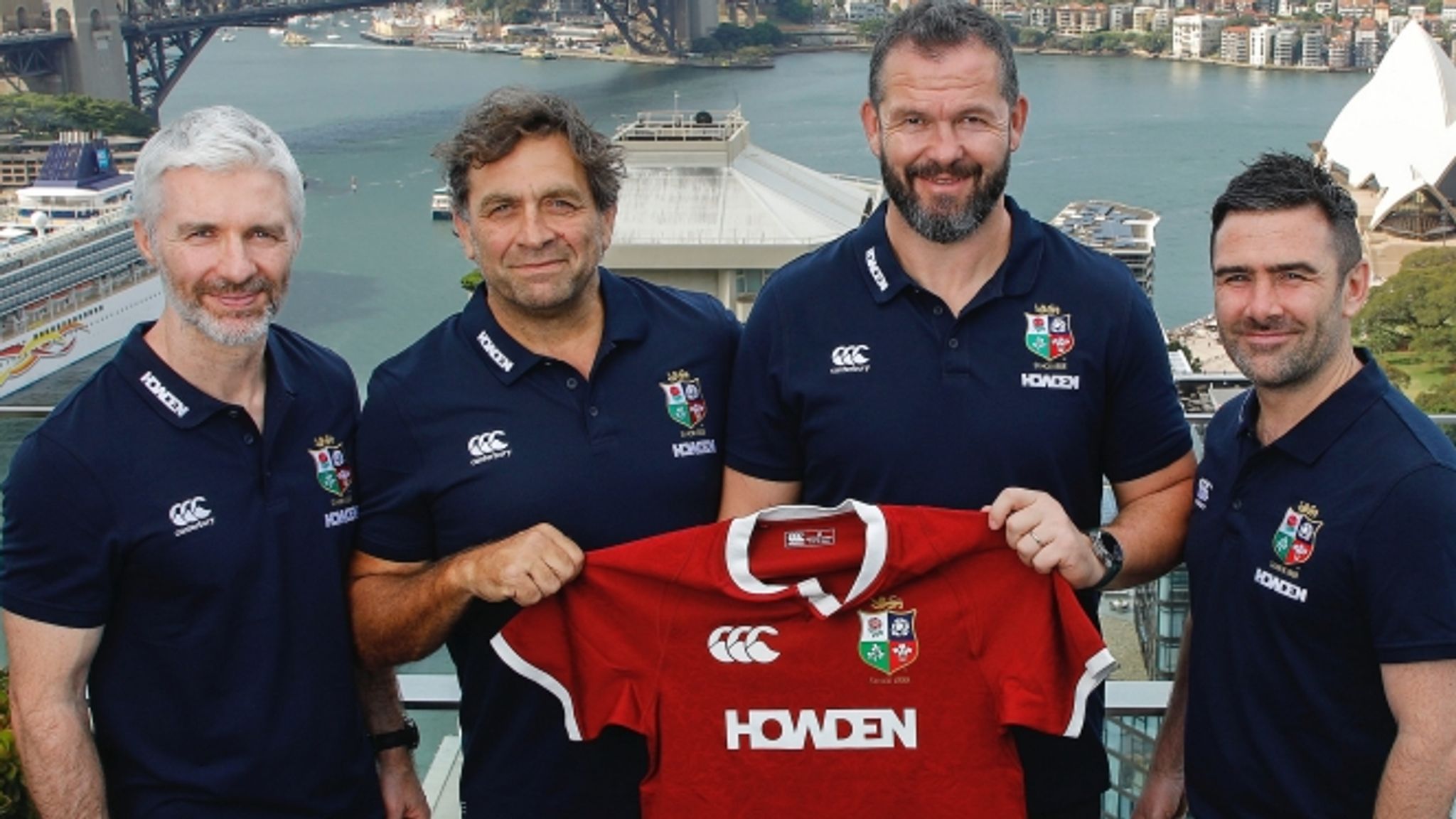 British and Irish Lions: Andy Farrell confirms backroom appointments ...