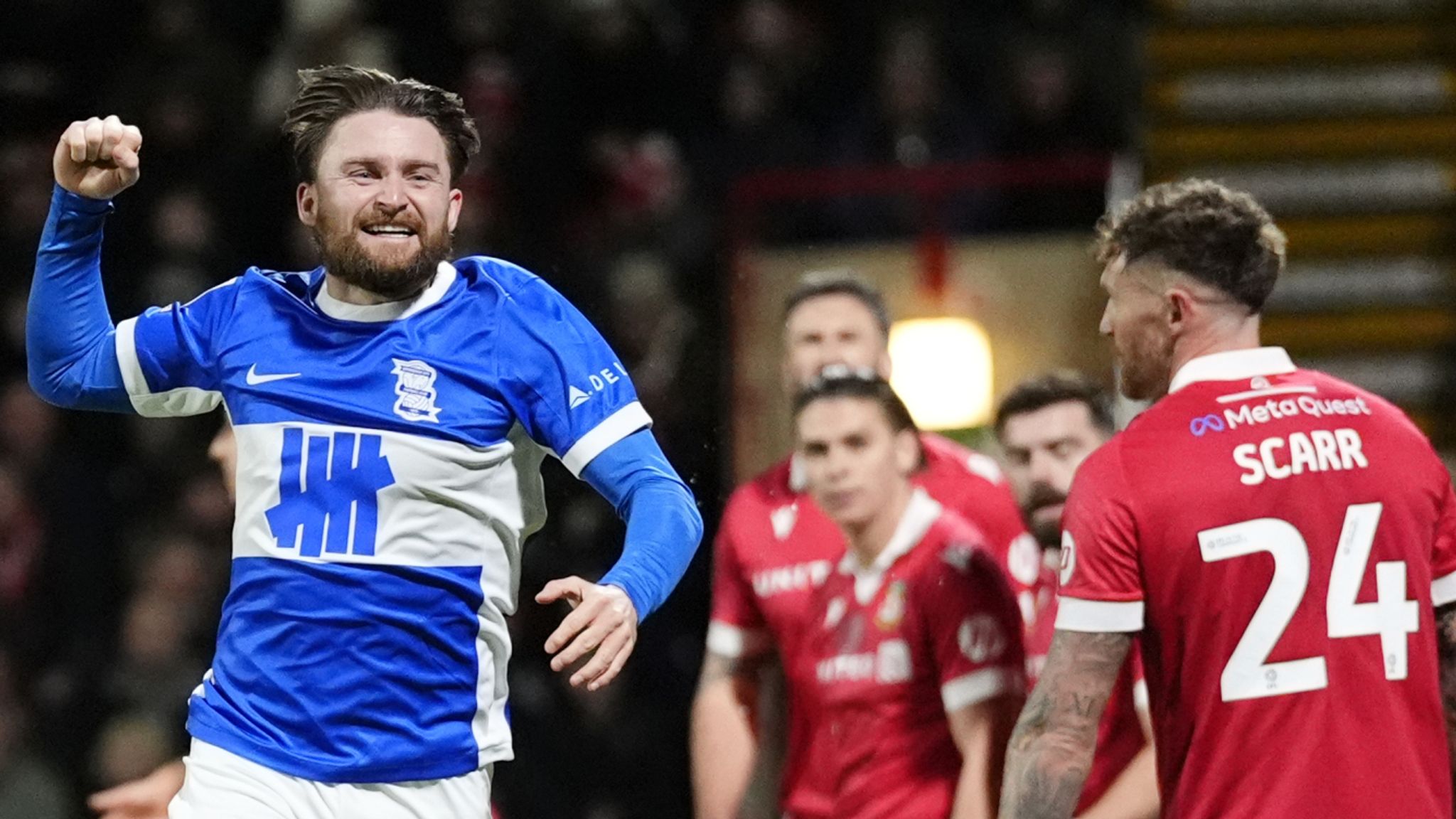 Wrexham 1-1 Birmingham: Blues maintain gap in League One promotion race ...