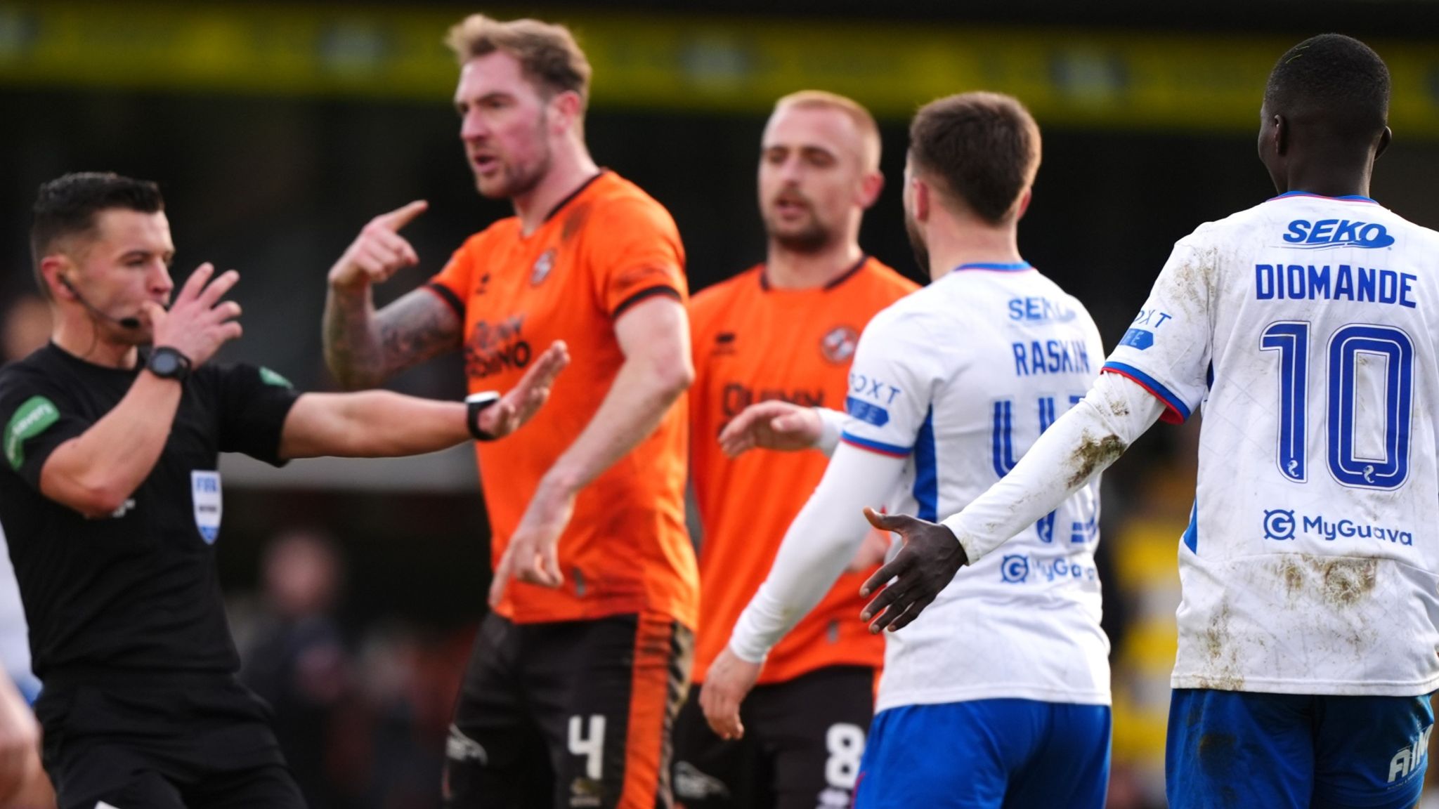 Mohamed Diomande red card: Rangers' appeal over Dundee United dismissal ...