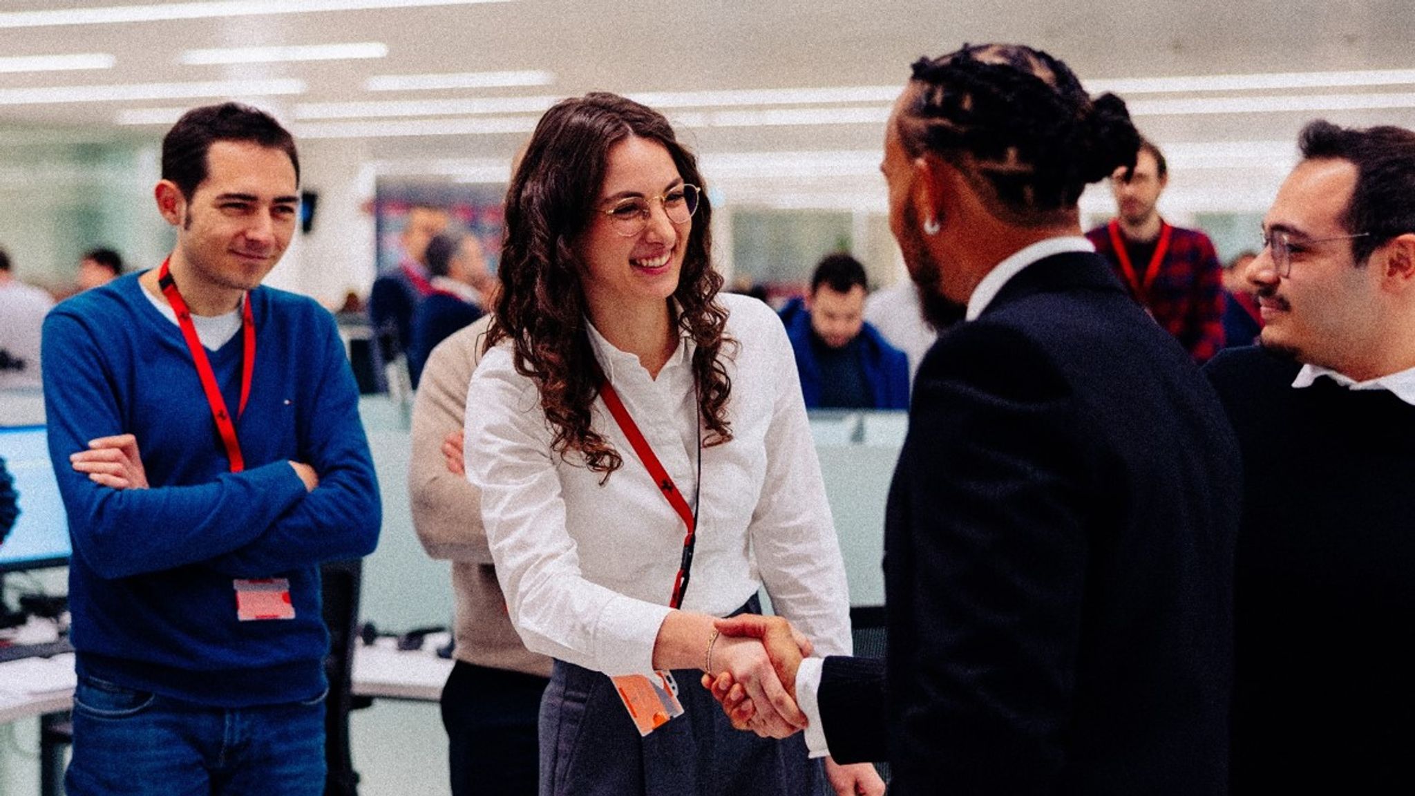 Lewis Hamilton: Ferrari driver reveals first photo in Italian team's ...