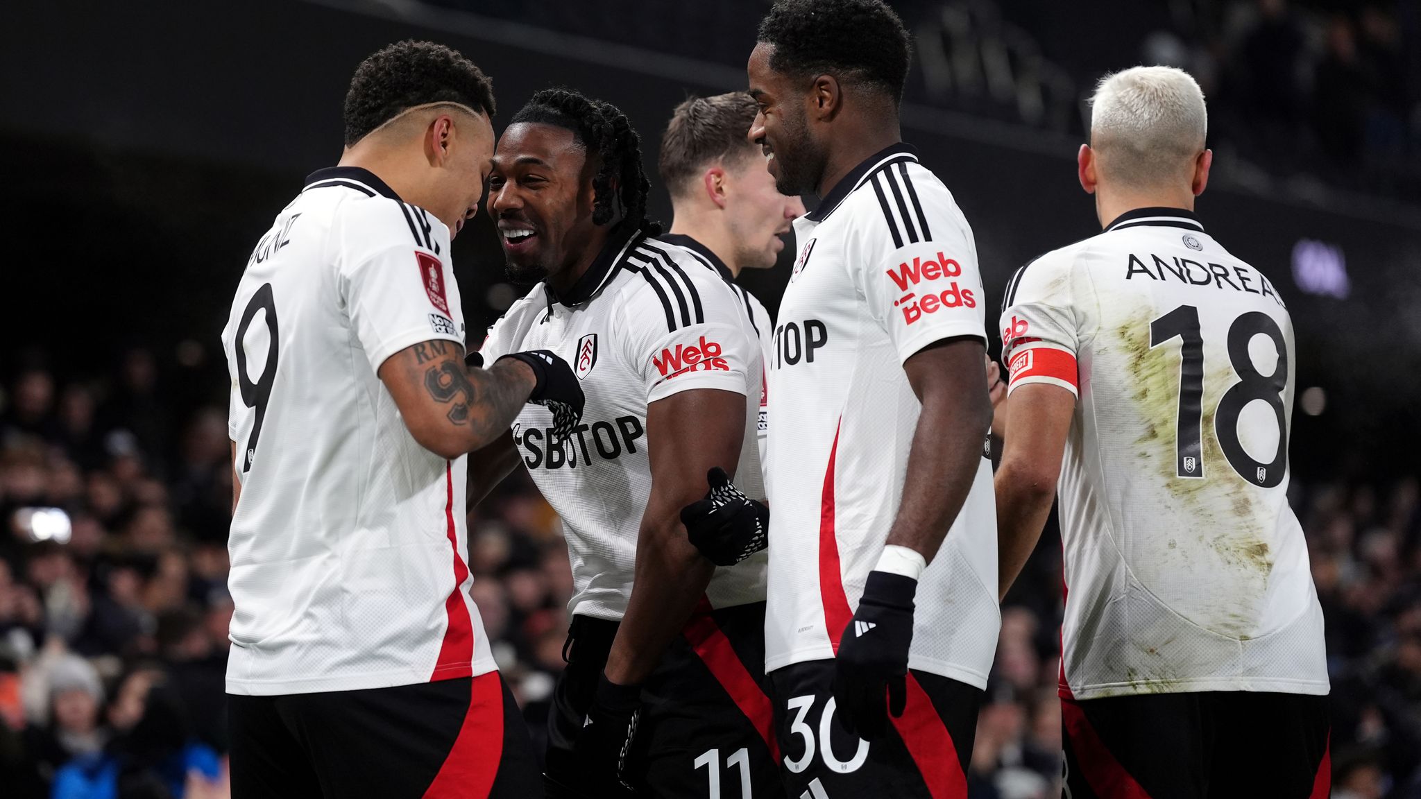 Fulham 4-1 Watford: Cottagers cruise into FA Cup fourth round with home ...