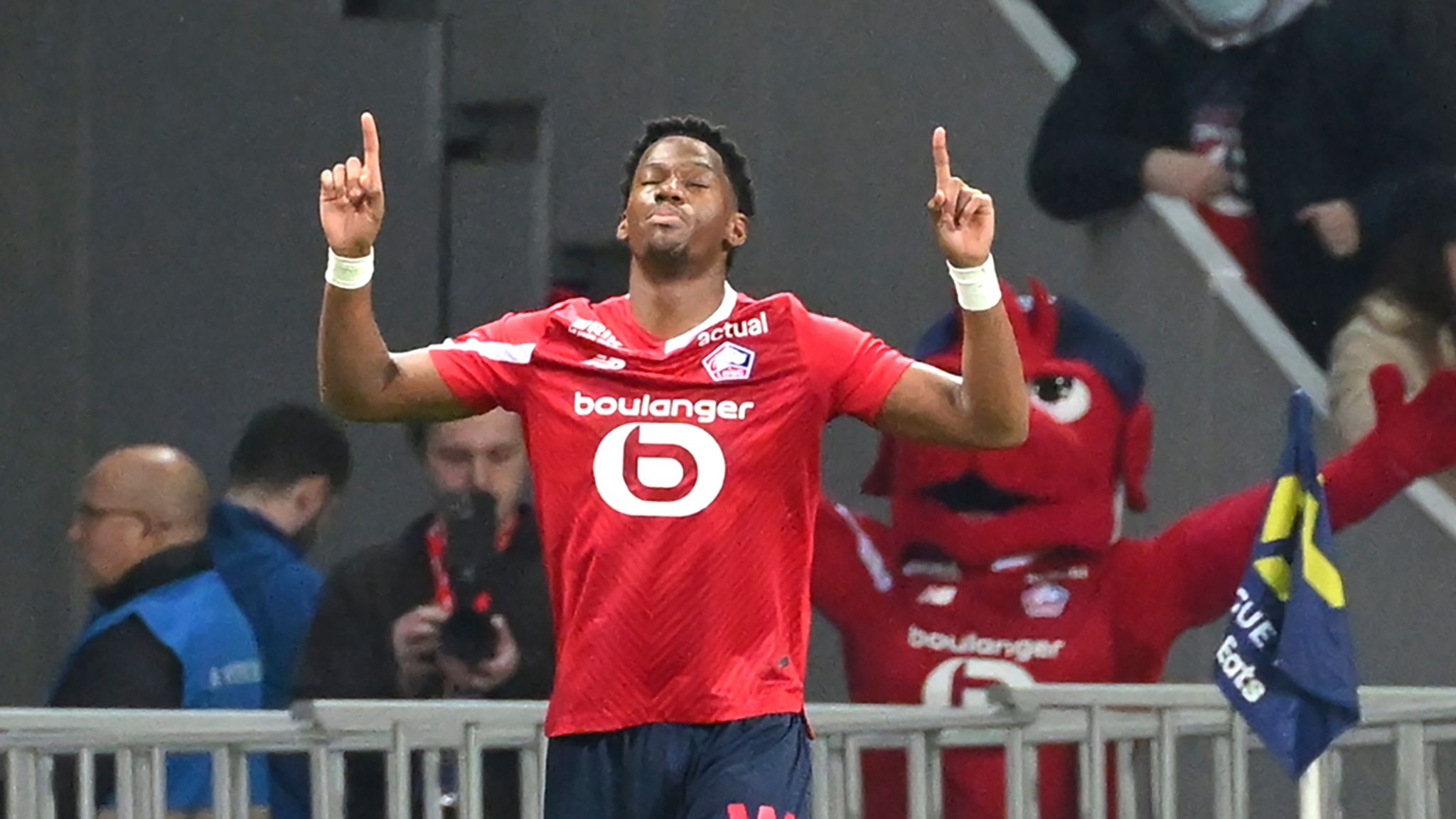 Jonathan David: Lille striker heads to Liverpool for Champions League ...