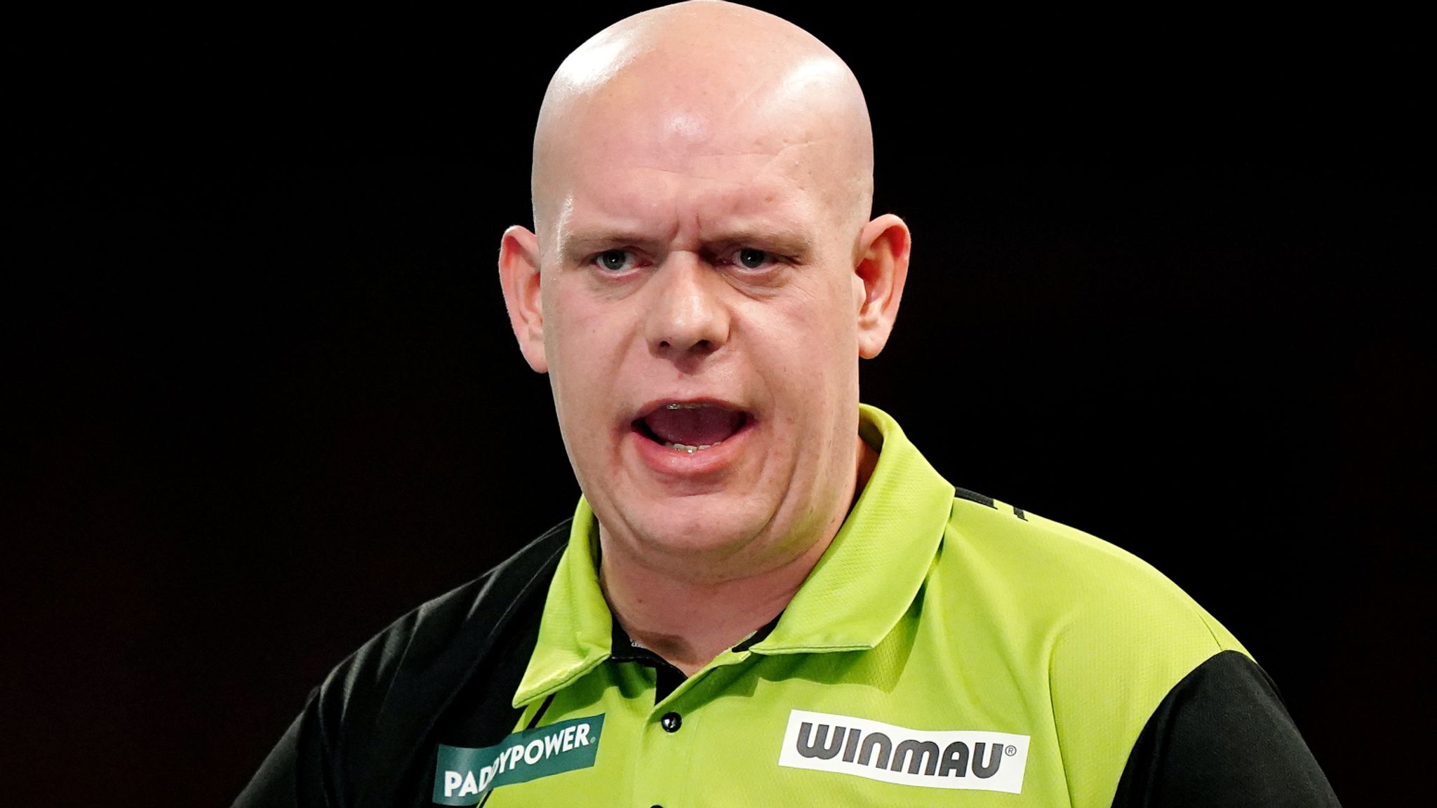 European Darts Grand Prix: Gary Anderson begins title defence in style as Michael van Gerwen ...