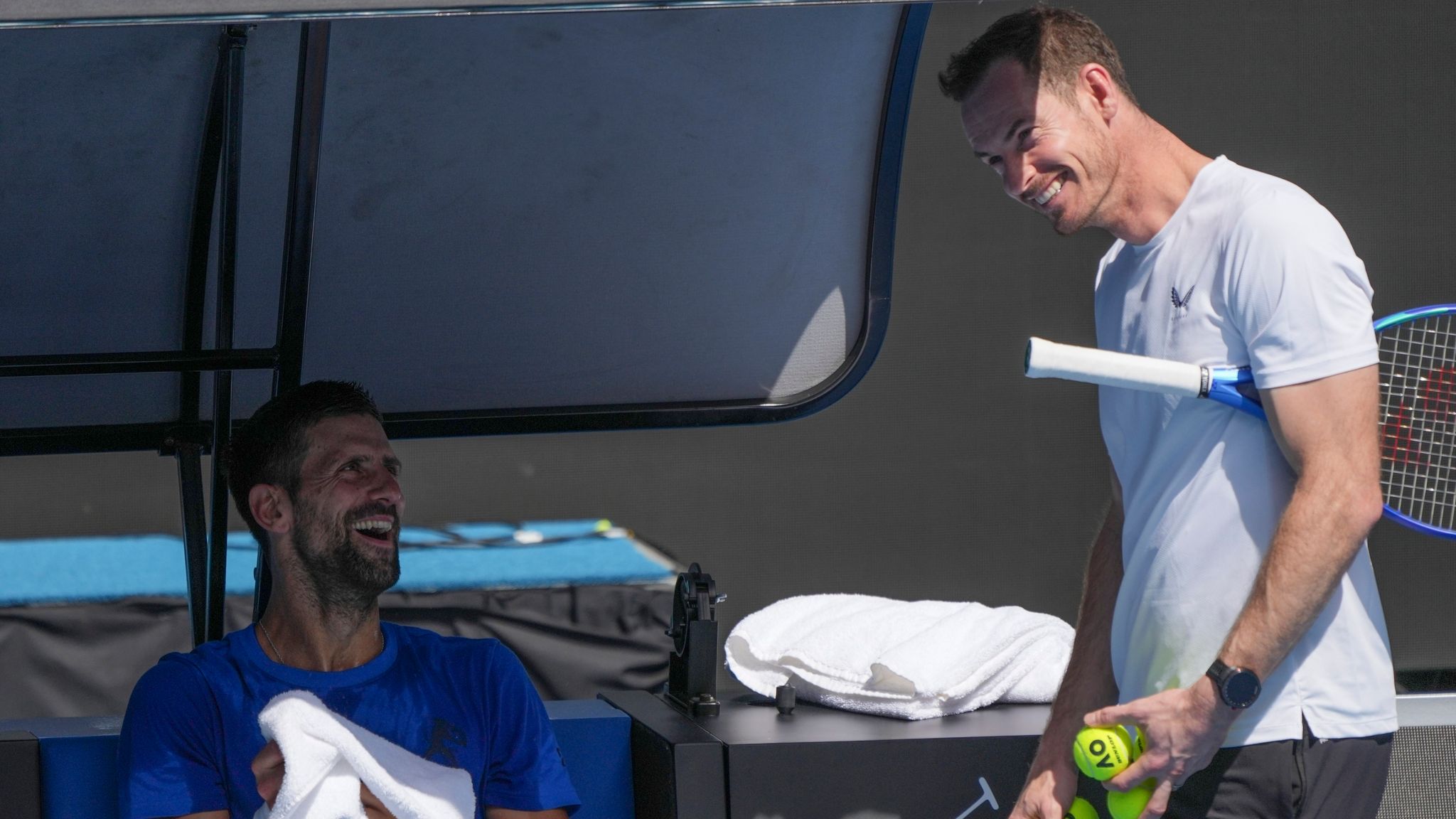 Andy Murray: Former Wimbledon champion says coaching has been demanding but believes Novak ...