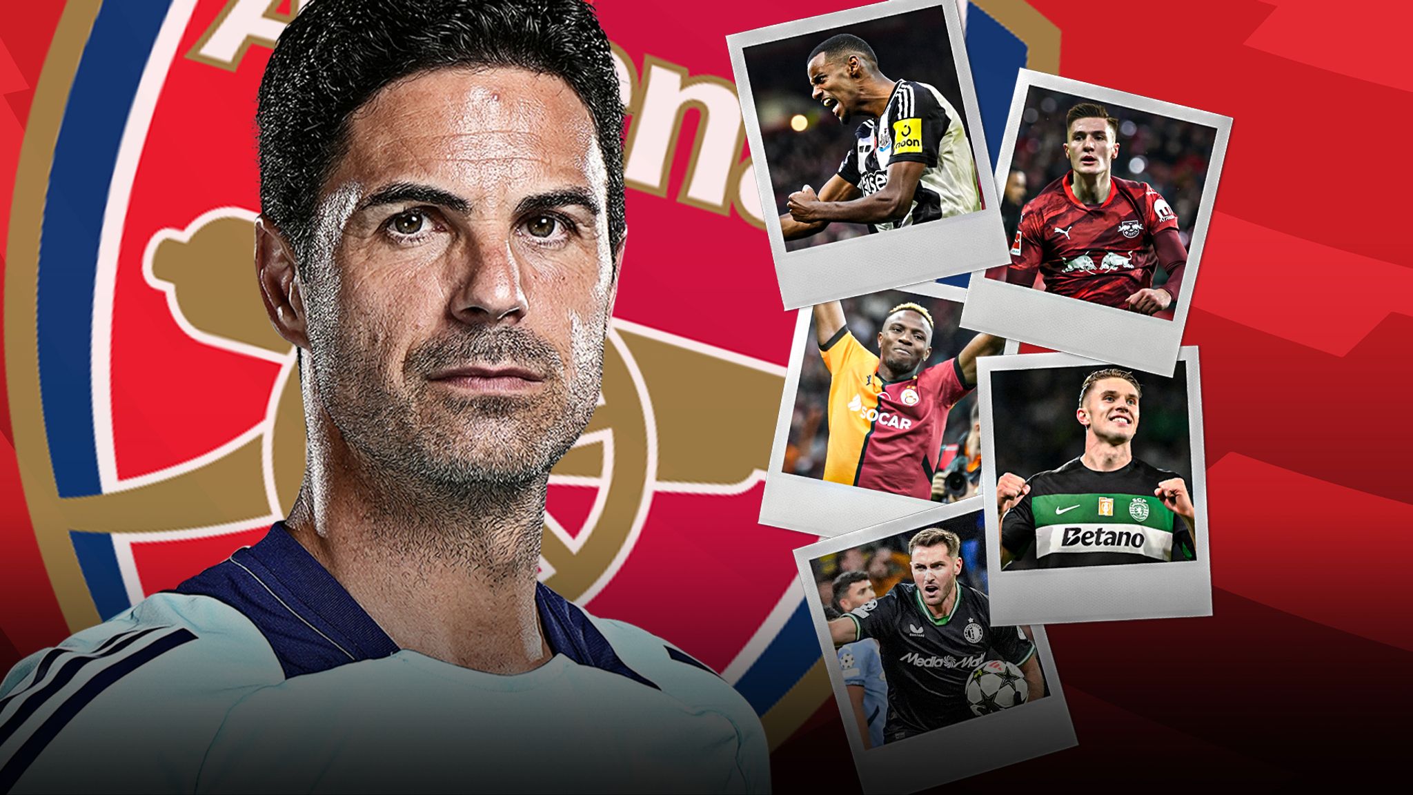 Arsenal - which strikers could they try to sign? Alexander Isak ...