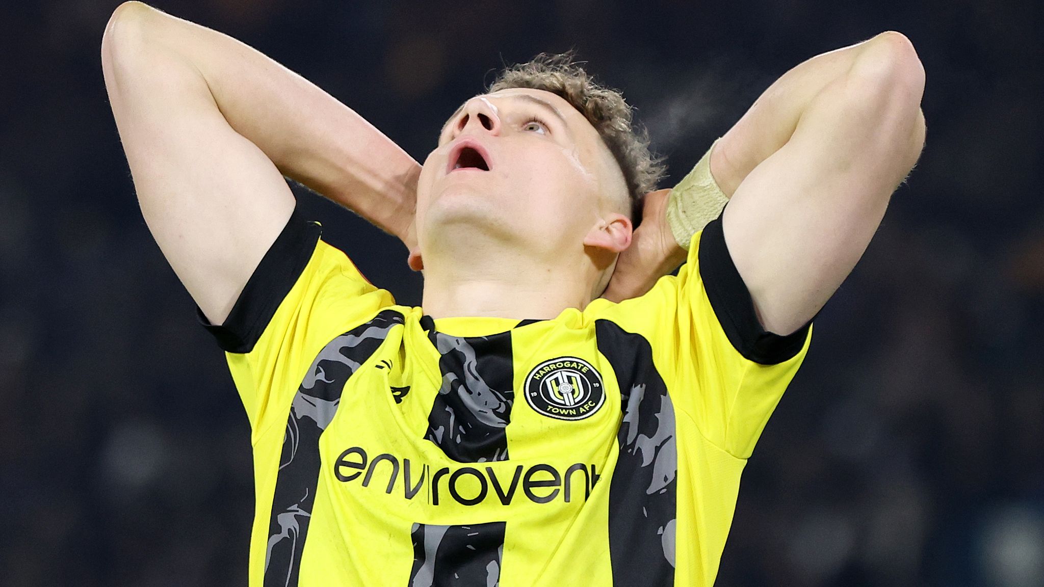 Leeds avoid upset by edging out Harrogate as Exeter reach round four for first time in 44 years ...