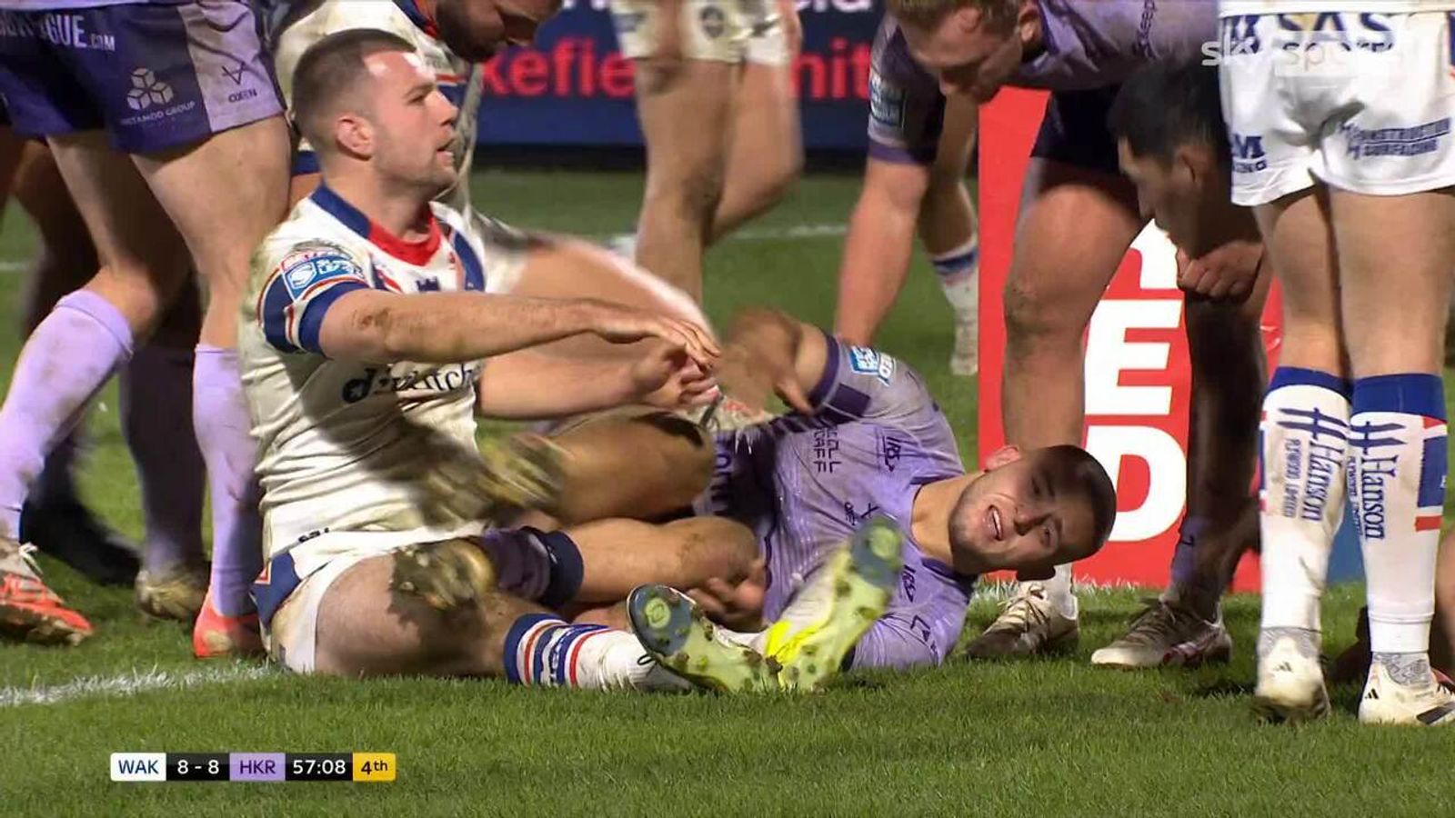 Wakefield Trinity vs Hull KR: Mikey Lewis powers his way over the line to put Hull KR back in ...