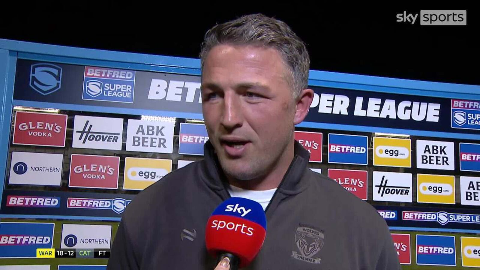 Warrington Wolves vs Catalans Dragons | Sam Burgess delighted with Wolves' victory over Dragons ...