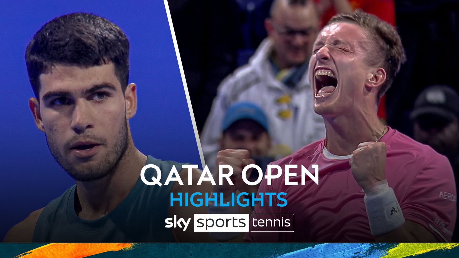 Carlos Alcaraz vs Jiri Lehecka | Qatar Open highlights | Tennis News | Sky Sports