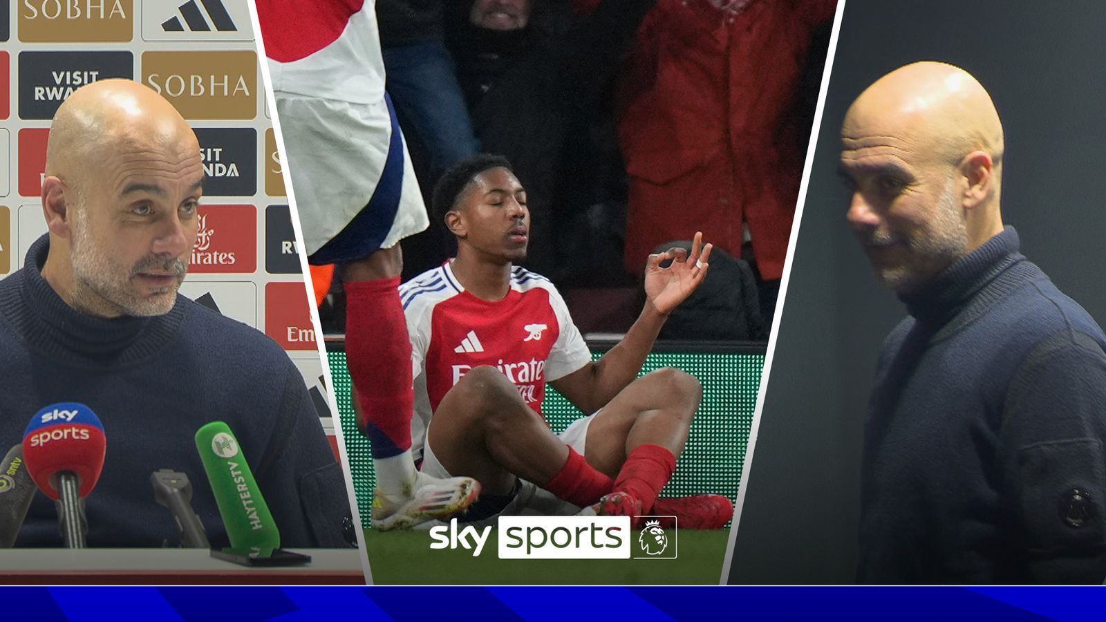 Arsenal 5 1 Man City Myles Lewis Skelly Martin Odegaard Thomas