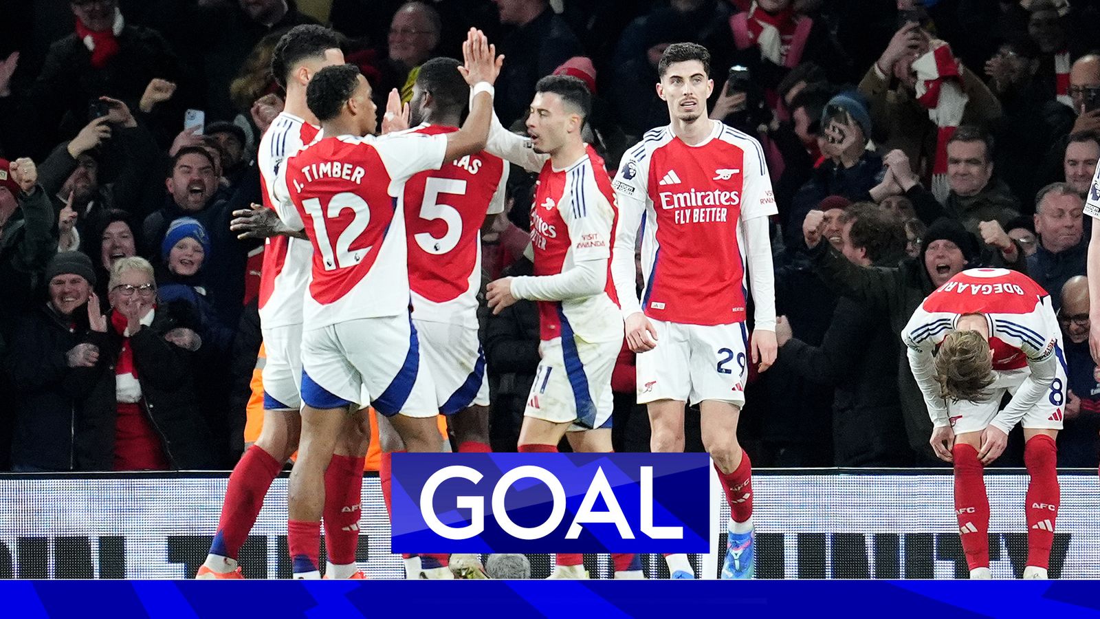 Game over! Kai Havertz makes it FOUR for Arsenal | Football News | Sky ...