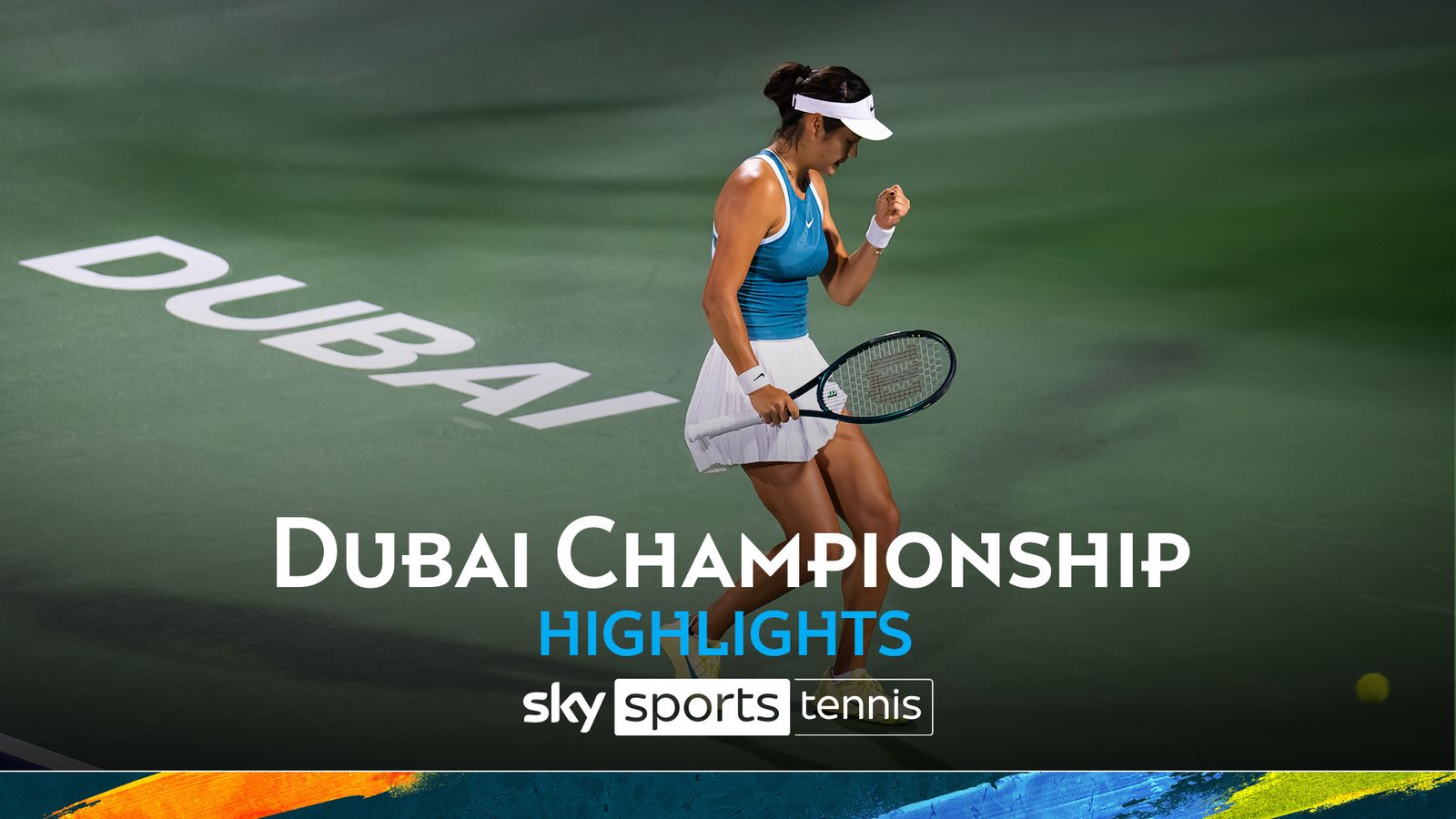 Emma Raducanu vs Maria Sakkari | Dubai Championship | Tennis News | Sky Sports