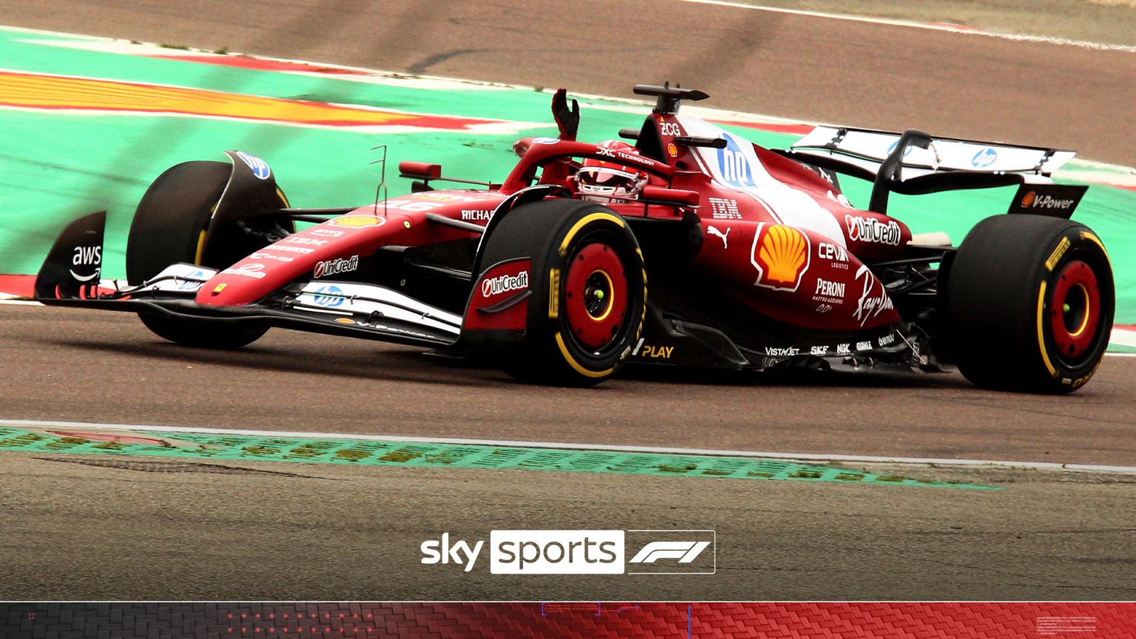 Take a look as the new Ferrari SF-25 ROARS around the track | F1 News | Sky Sports