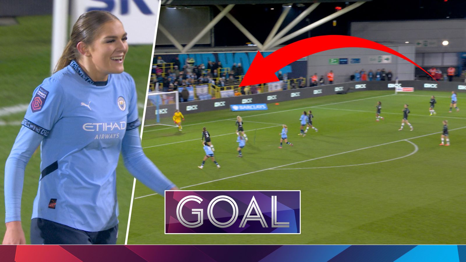Gracie Prior scores superb goal on her first Women's Super League start ...