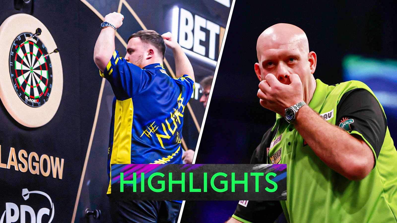 Luke Littler vs Michael van Gerwen | Premier League Darts highlights | Darts News | Sky Sports