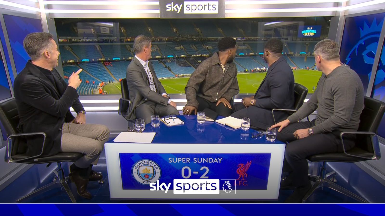 Man City vs Liverpool: Pundits in hysterics as Man City give sly ...