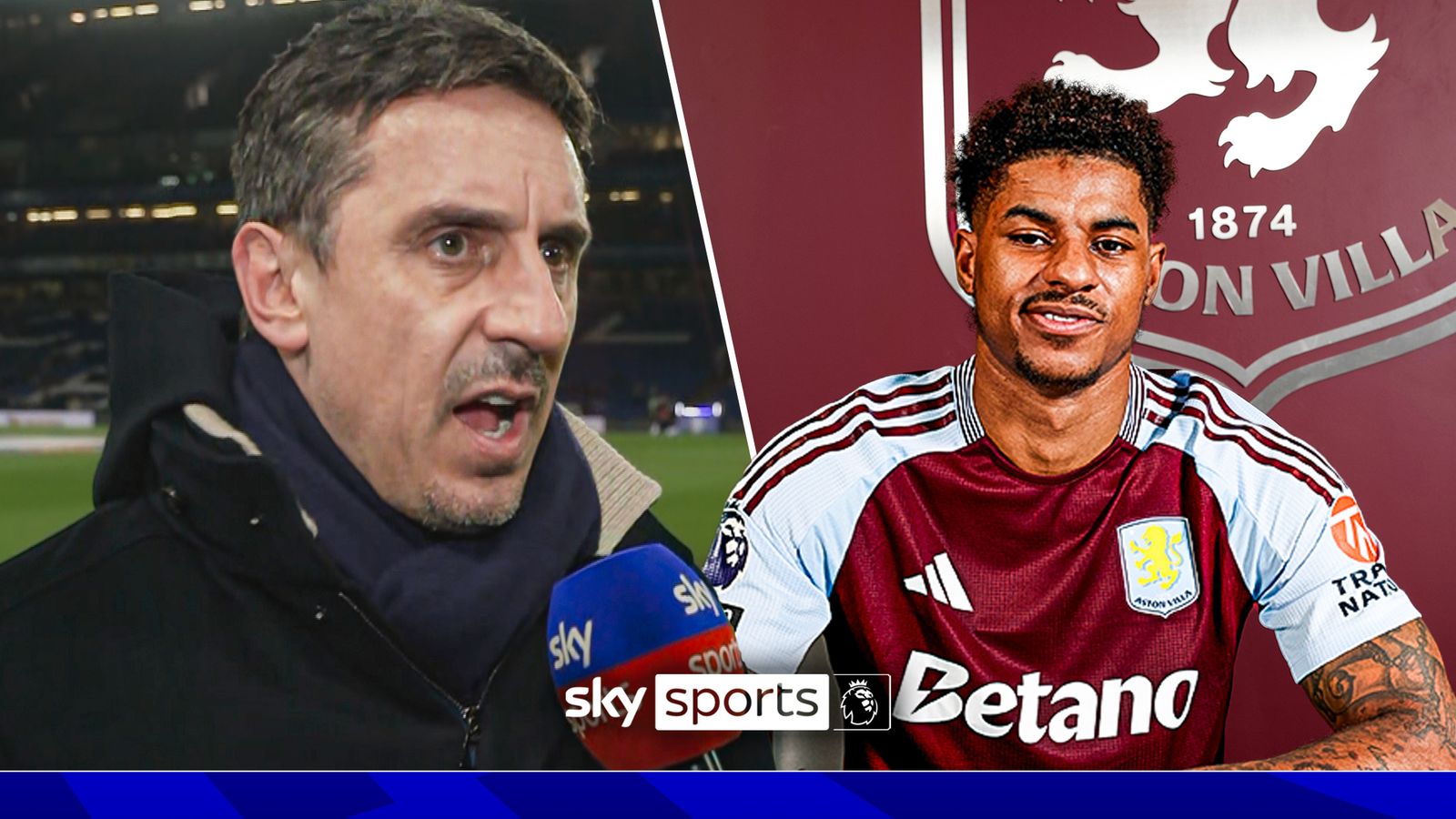 Gary Neville: There was no way back for Marcus Rashford at Manchester ...