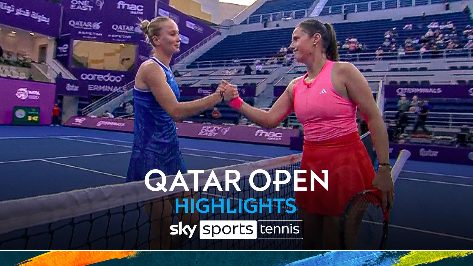 Qatar Open: Daria Kasatkina dishes out dreaded double bagel to Polina Kudermetova in just 42 ...